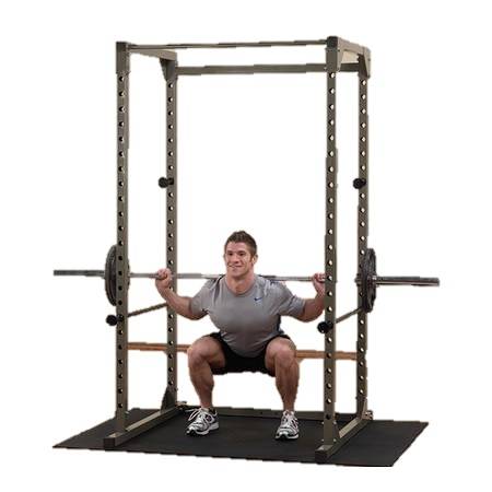 Body Solid Powerline Power Squat Rack Full Safety Cage PPR200X, HOME ...
