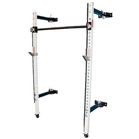 NYB Folding Wall Mount Power Rack Space Saving Multi Press Squat, BUY ...